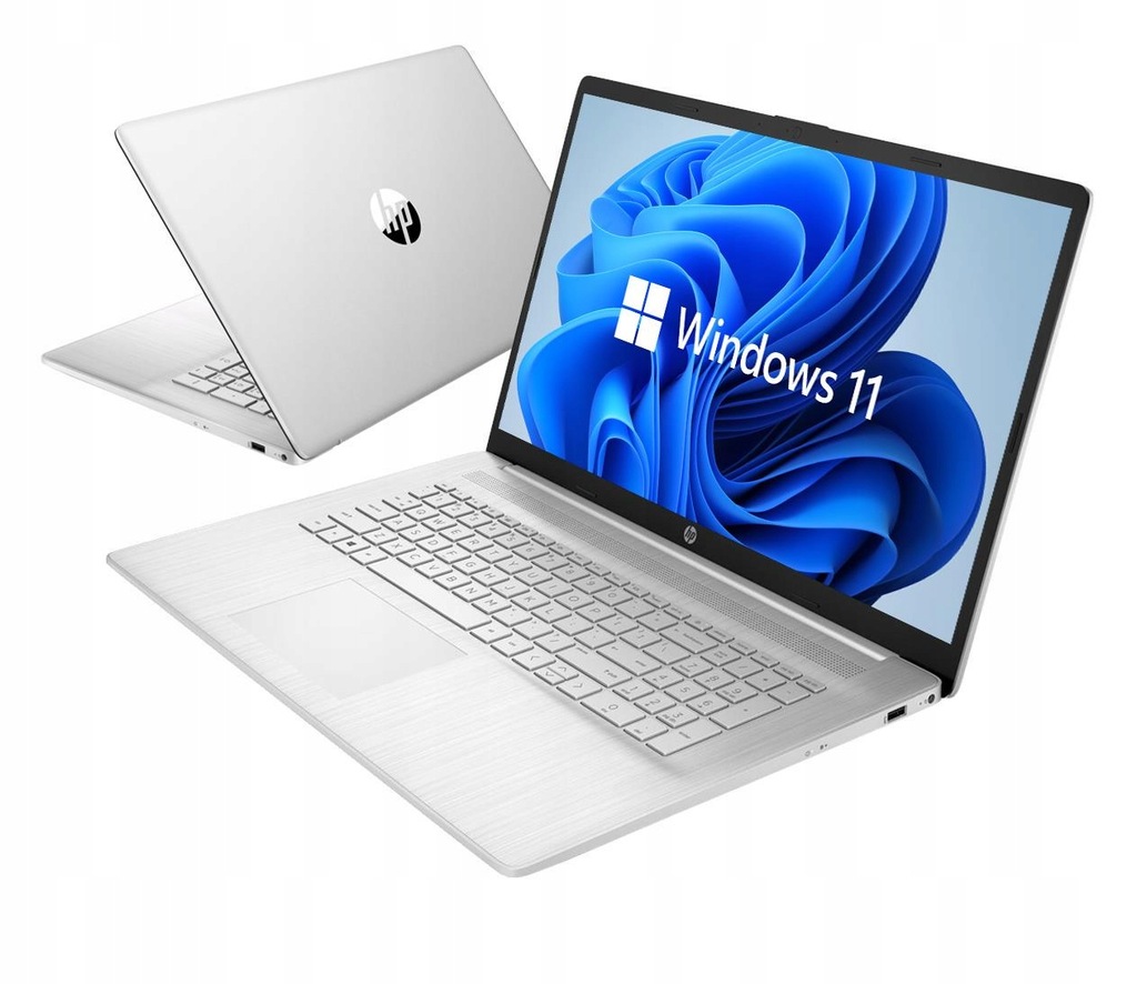 Laptop HP 17 R5-5500U 8GB 512SSD IPS Srebrny Win11 - 11685334899 ...