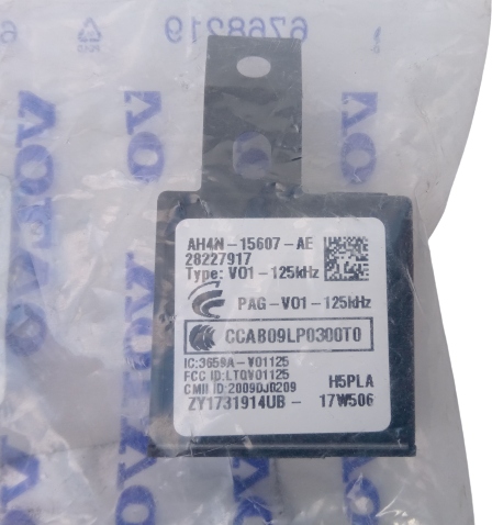 ANTENA IMMOBILIZERA MODUŁ STACYJKI VOLVO S60 S80 - 12938993383 ...