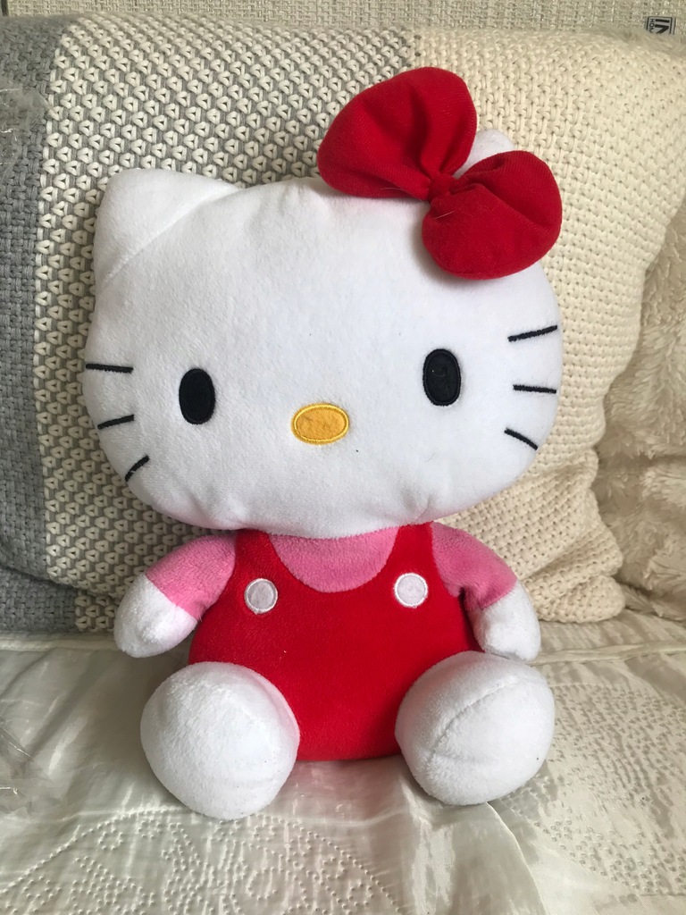 SANRIO -Maskotka HELLO KITTY-27cm - 12460923211 - oficjalne archiwum ...