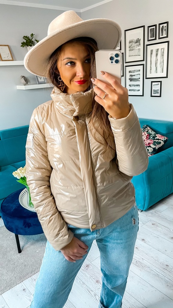 Kurtka Polwar Andżela Hello Beauty Kod Beżowa - 11276258624 - oficjalne ...