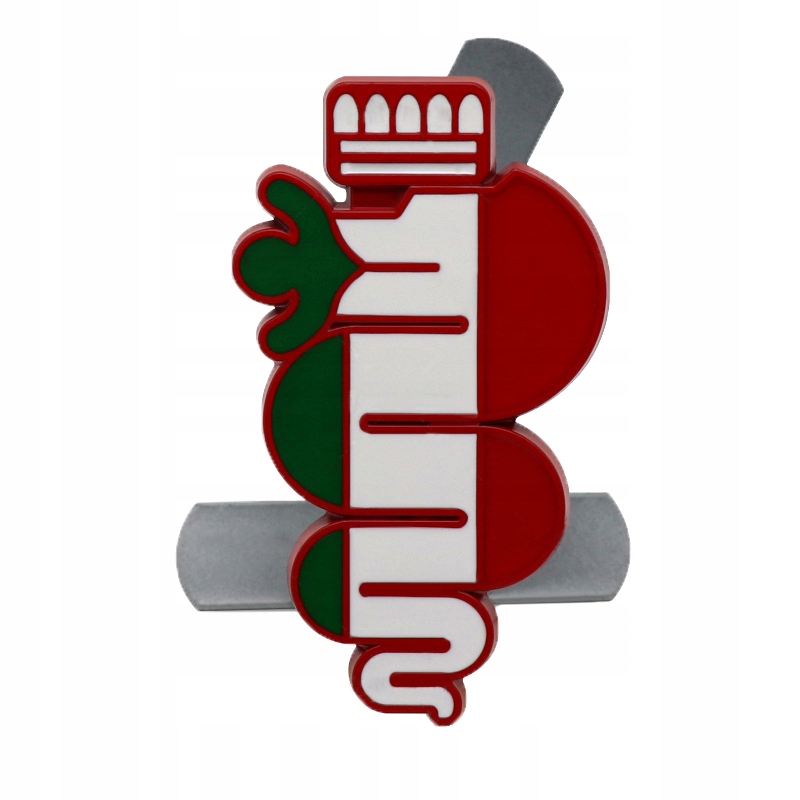 Alfa Romeo Snake emblemat na maskownicę samochodu - 12107652780 ...