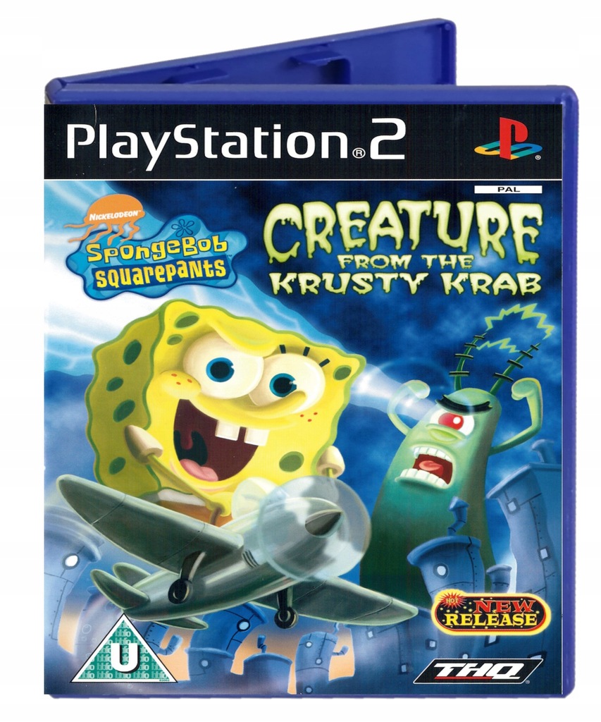 PS2 SPONGEBOB SQUAREPANTS: CREATURE FROM THE Krab - 12596938571 ...
