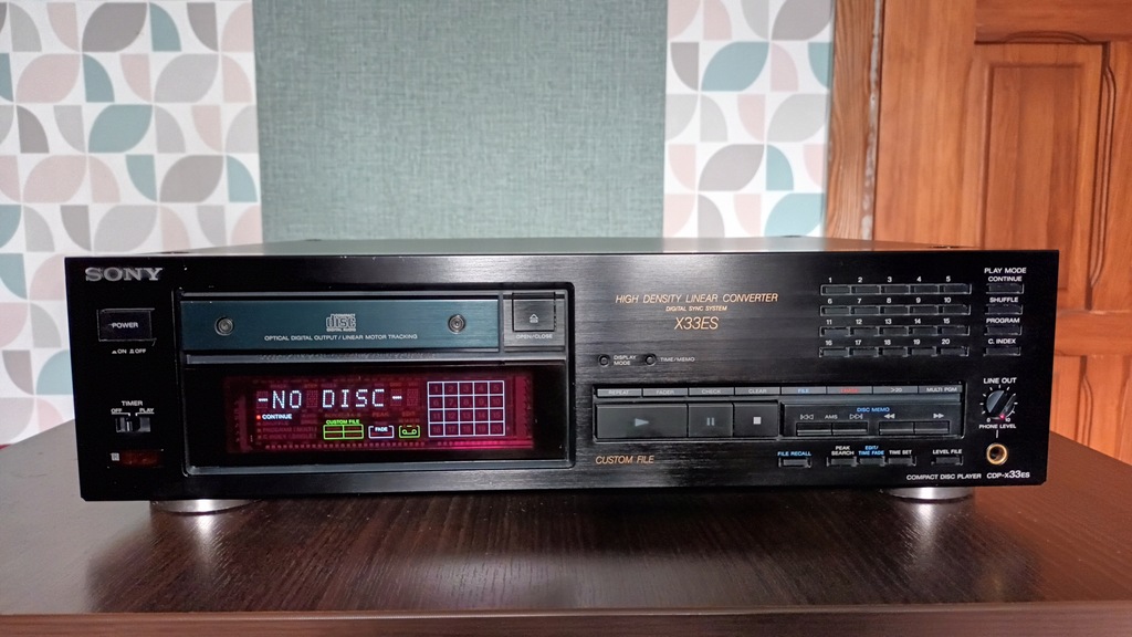 Sony CDP-X33ES Sprawdź!!! - 12690394204 - oficjalne archiwum Allegro