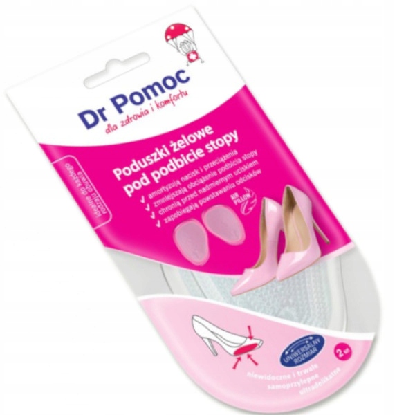 PODUSZKI ŻELOWE WKŁADKI DO BUTA pod podbicie stopy - 9368163679 ...