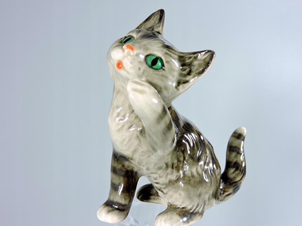 Figurka szary kot kotek porcelana Goebel 1960 - 12634268219 - oficjalne ... Figurka szary kot kotek porcelana Goebel 1960 - 12634268219 - oficjalne ...