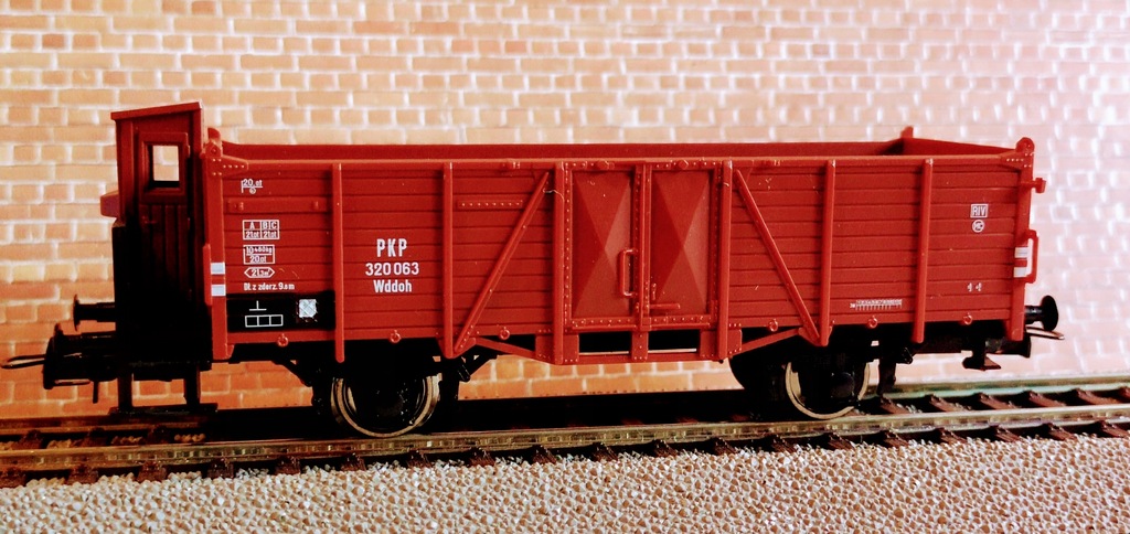 Roco 56041 wagon węglarka Wddoh 320063 PKP ep.III - 13983343949 ...