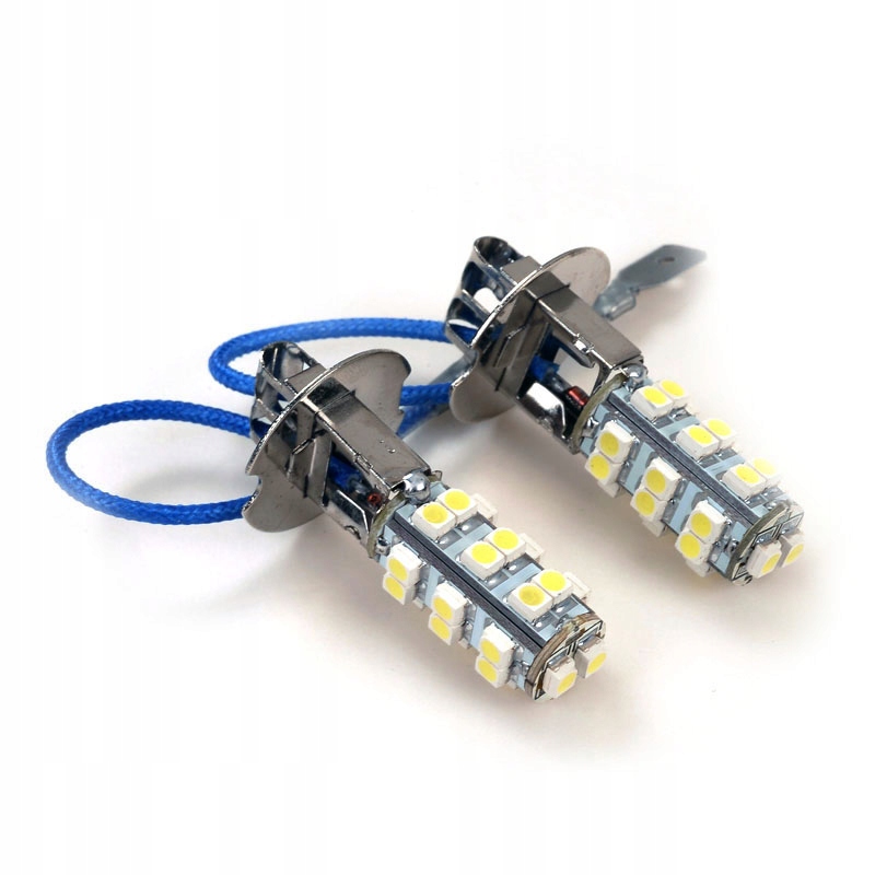 2 x H3 26-LED żarówki reflektorów samochodowych - 10688479699 - oficjalne archiwum Allegro