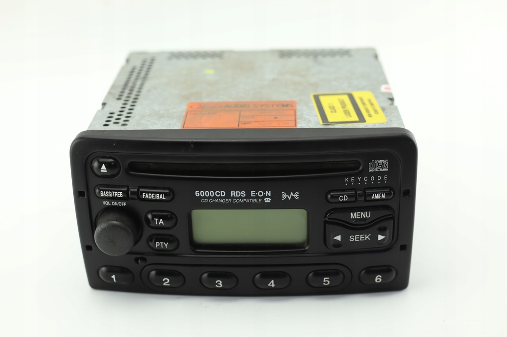 RADIO CD Z KODEM FORD MONDEO MK3 XS7F-18C815-AB - 12359819900 ...