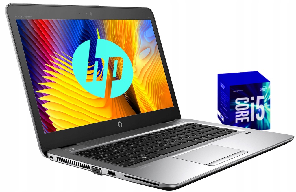 Laptop HP 14'' EliteBook 840 G3 i5-6GEN 4GB 128SSD W10 KAMERA ...
