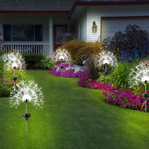 LAMPA SOLARNA OGRODOWA Dmuchawiec 150 ledów - 13467693363 - oficjalne archiwum Allegro