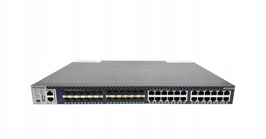 Netgear M4300-24X24F XSM4348S 24-Port 10G Copper and 24-Port 10G Fiber ...