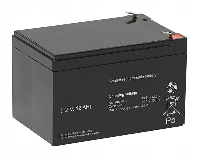 Akumulator żelowy 12V 12Ah AGM ZABAWKA UPS AUTA - 12520373409 - oficjalne archiwum Allegro
