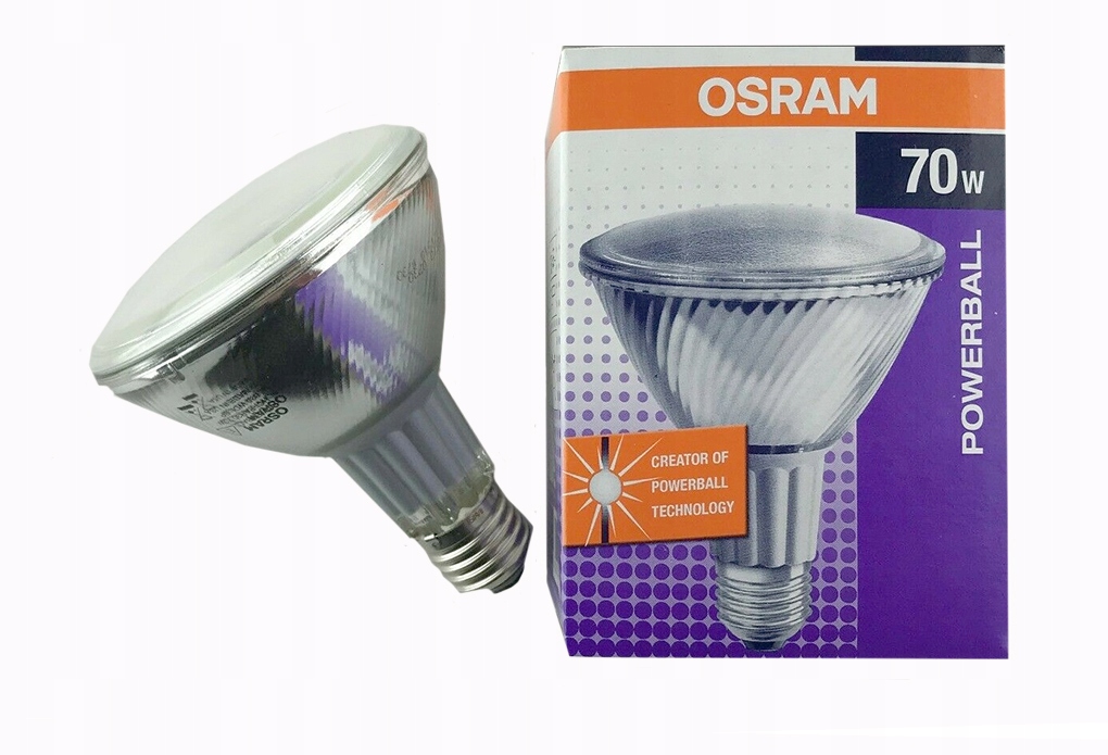 OSRAM POWERBALL HCI-PAR30 70W/830 WDL/SP E27 - 10196011067 - oficjalne archiwum Allegro