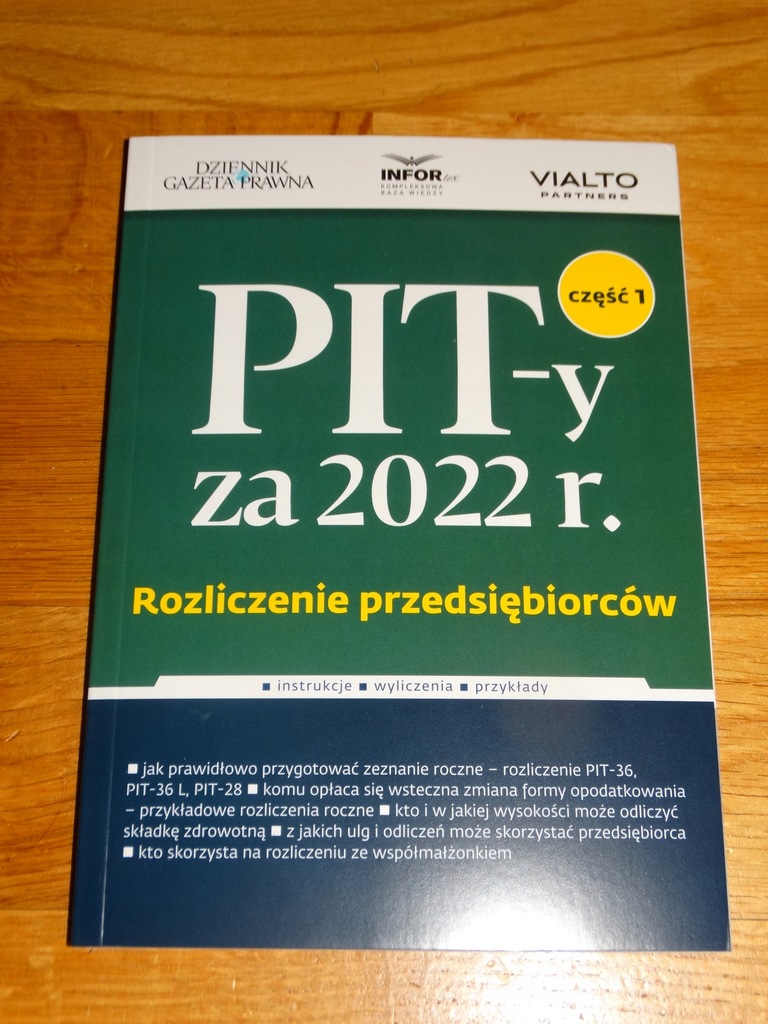 PIT-y za 2022 r. Rozliczenie przedsiębiorców - 13899336681 - oficjalne archiwum Allegro