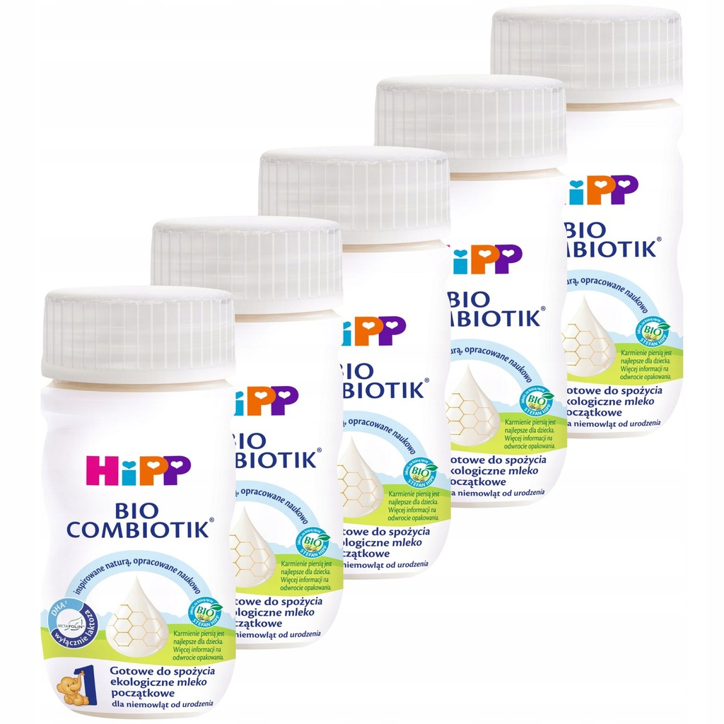 HiPP 1 BIO Combiotik mleko początkowe od urodzenia w płynie 90 ml ...