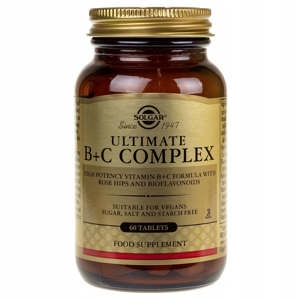 SOLGAR B + C KOMPLEKS HESPERYDYNA RUTYNA BETAINA - 7660858393 ...