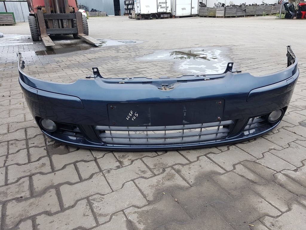VW GOLF 5 V 04-09r ZDERZAK PRZÓD LC5F SPRYSKI XENON - 14398288632 ...