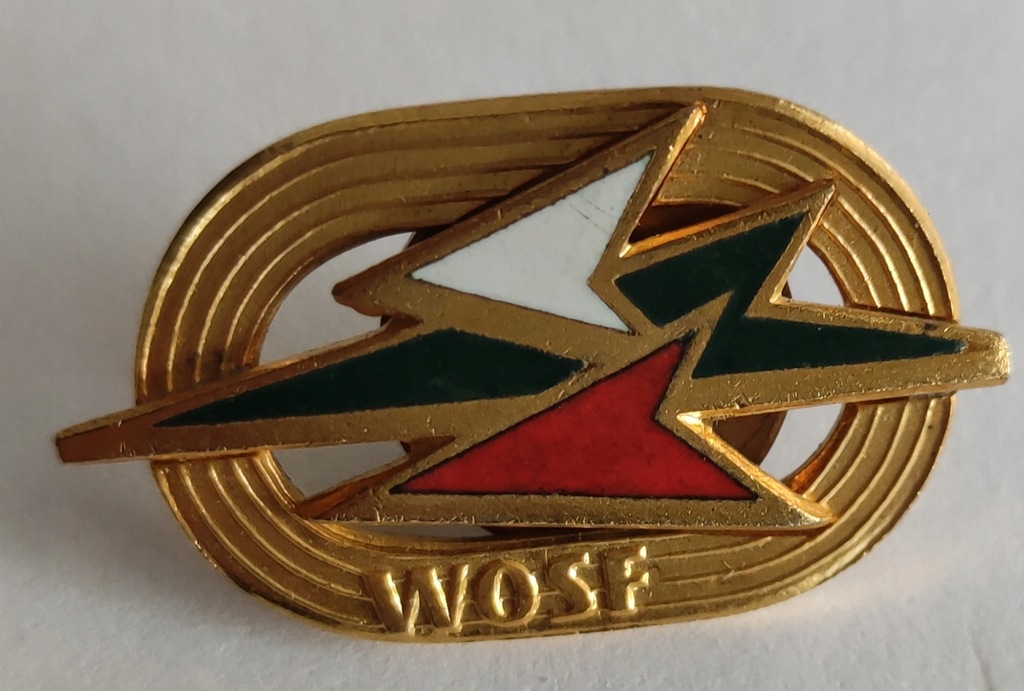 Odznaka WOSF WOJSKOWA ODZNAKA SPRAWNOŚCI FIZYCZNEJ ZŁOTA - 15160808661 ...