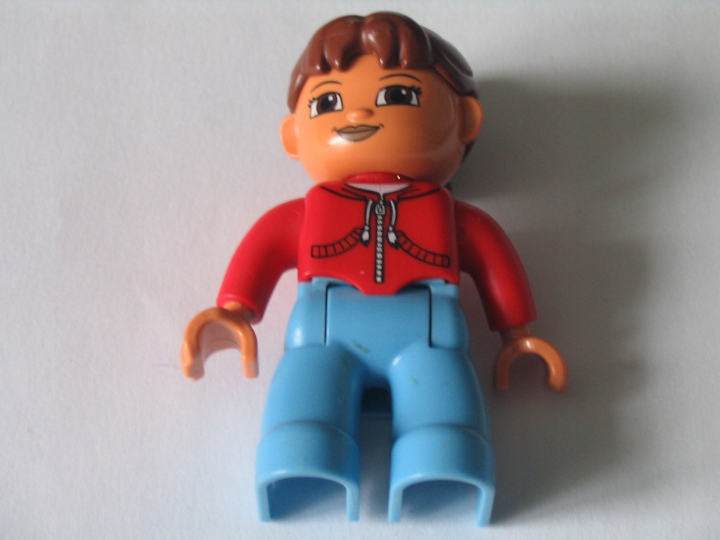 LEGO duplo ludzik figurka dziewczynka dziecko - 11534548431 - oficjalne ...