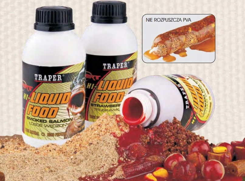 Liquid food Jap.Kałamarnica-Ośmiornica 350g TRAPER - 10605475515 ...