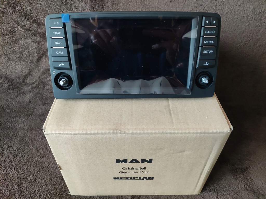 RADIO MAN TGX TGS TGL EURO6 DUŻY WYŚWIETLACZ NOWE - 13334673042 - oficjalne archiwum Allegro
