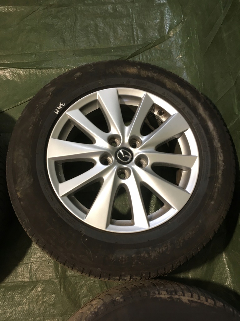 MAZDA CX5 CX-5 FELGI ALUMINIOWE 17 OPONY ZIMA KPL - 12492425937 ...