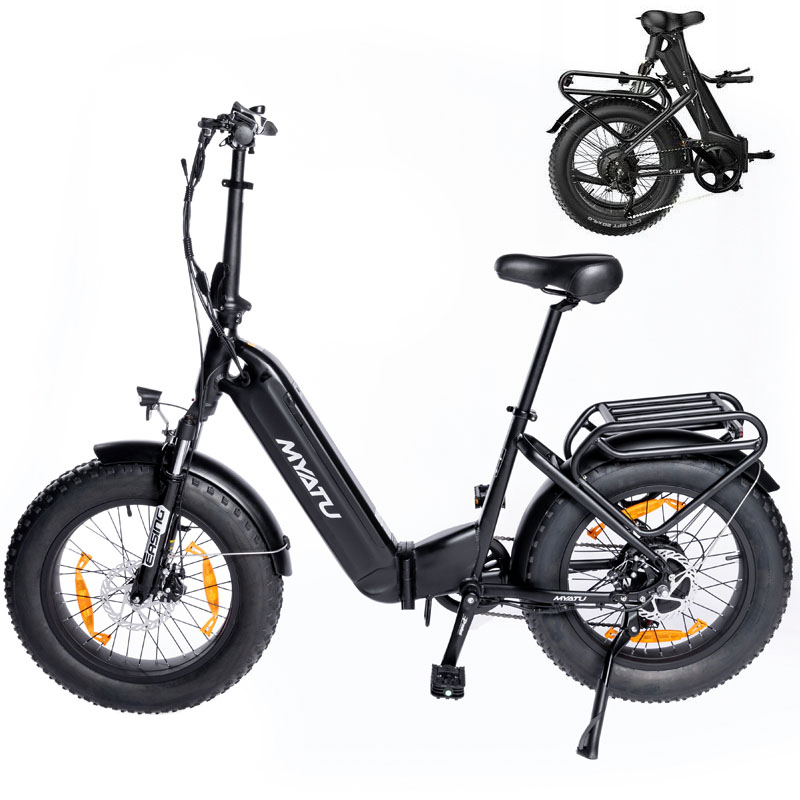 Rower elektryczny MYATU snow fałdowy bike 20" BAFANG 250W 36V 25AH ...