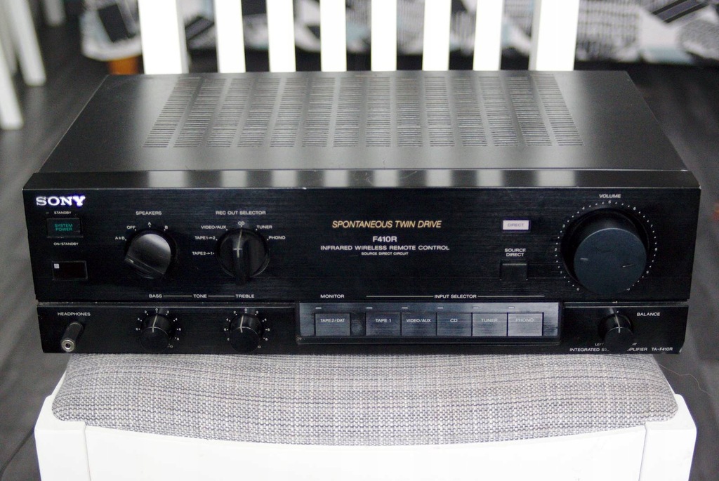 Sony TA-F410R + pilot RM-S310 - 7892860193 - oficjalne archiwum Allegro