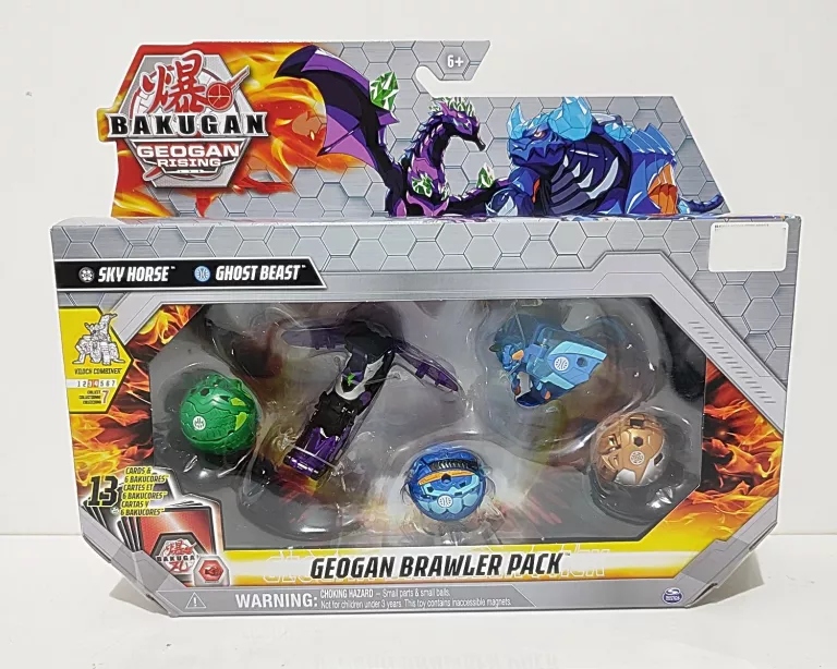 BAKUGAN GEOGAN BRAWLER PACK SKY HORSE GHOST BEAST - 12581701781 - oficjalne archiwum Allegro