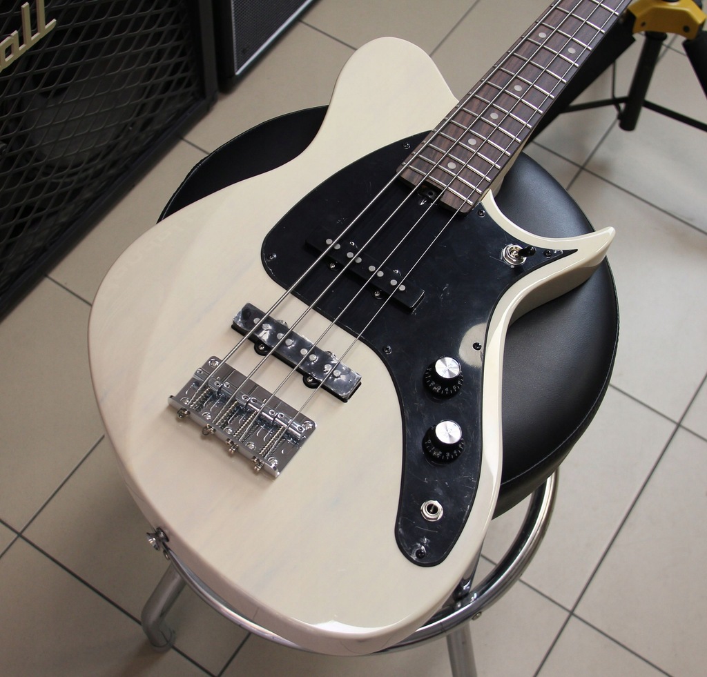 Gitara basowa Aria Pro II JET-B (SVW) z ekspozycji - 12649261432 - oficjalne archiwum Allegro