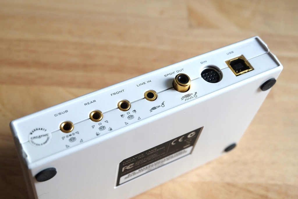 CREATIVE SB0490 Live 24bit External - 12379261204 - oficjalne archiwum ...