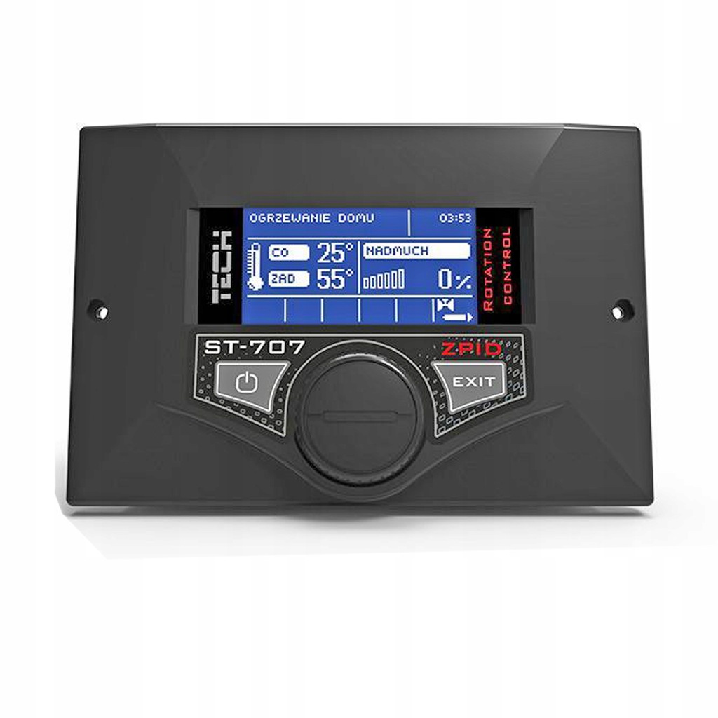 STEROWNIK KOTŁA PIECA PODAJNIKA TECH ST-707 PID - 13019321916 - oficjalne archiwum Allegro