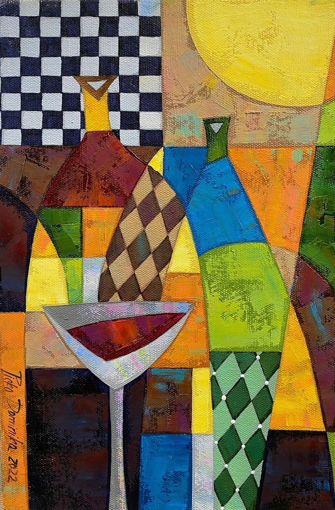 Picko Dominika Wino Martwa Natura - 12470923066 - oficjalne archiwum Allegro