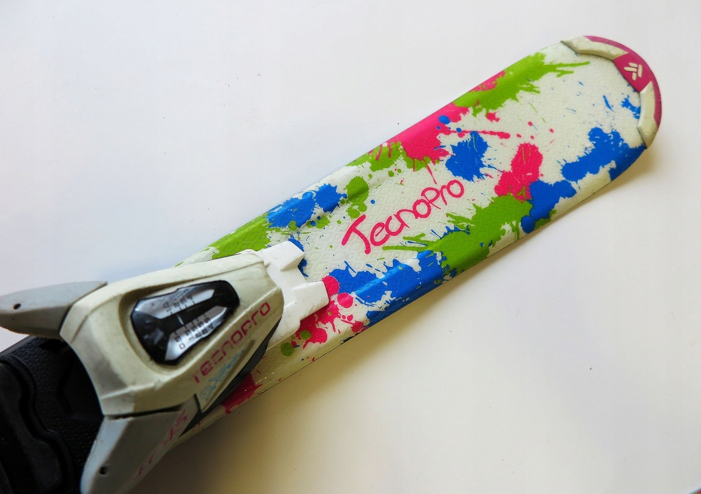 Narty TecnoPro Sweety 90 cm juniorskie kolorowe - 11470302701 ...