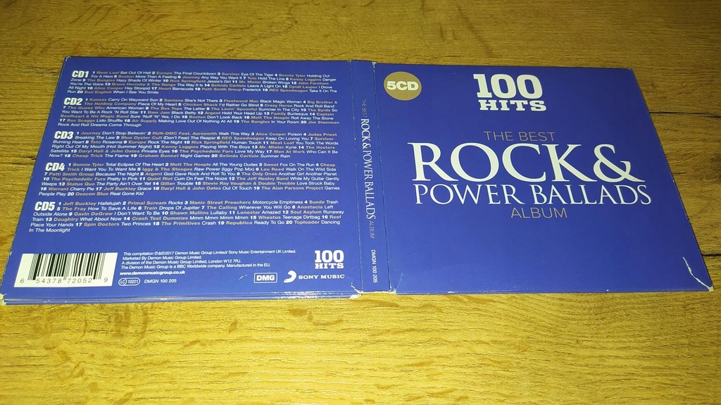100 Hits The Best Rock & Power Ballads Album - 12831134117 - oficjalne ...