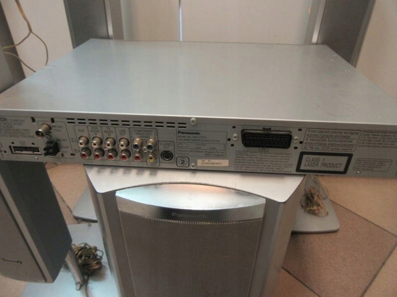 KINO DOMOWE PANASONIC SA-HT870 - 7556174682 - oficjalne archiwum Allegro