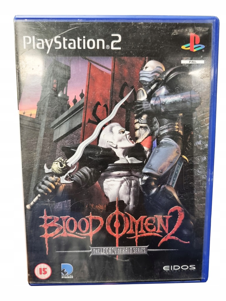 BLOOD OMEN 2 THE LEGACY OF KAIN PS2 KOMPLET 3xANG STAN BDB+ ...