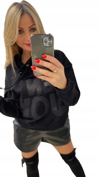 MEGI COLLECTION Bluza z kominem oversize S/M - 13102258297 - oficjalne ...