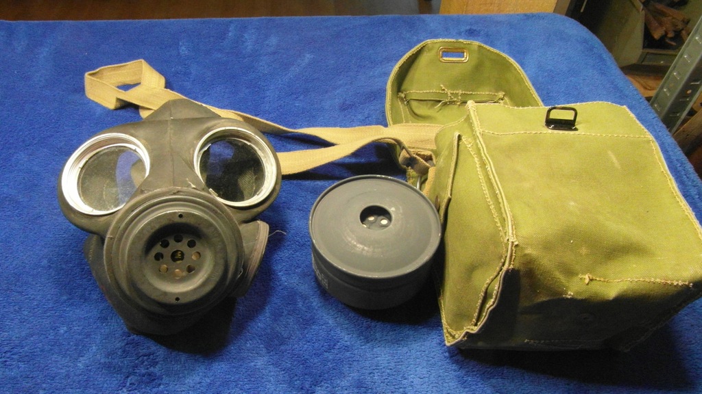 MASKA P GAZOWA BRYTYJSKA 1942 r. KOMPLET - 12153496863 - oficjalne archiwum Allegro