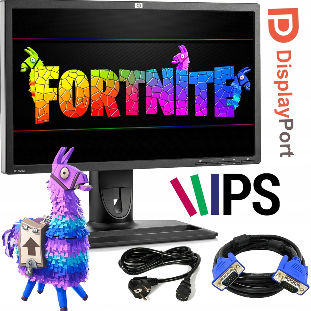 MONITOR HP ZR22W 22'' DISPLAY IPS 1920x1080 - 11748208124 - oficjalne ...