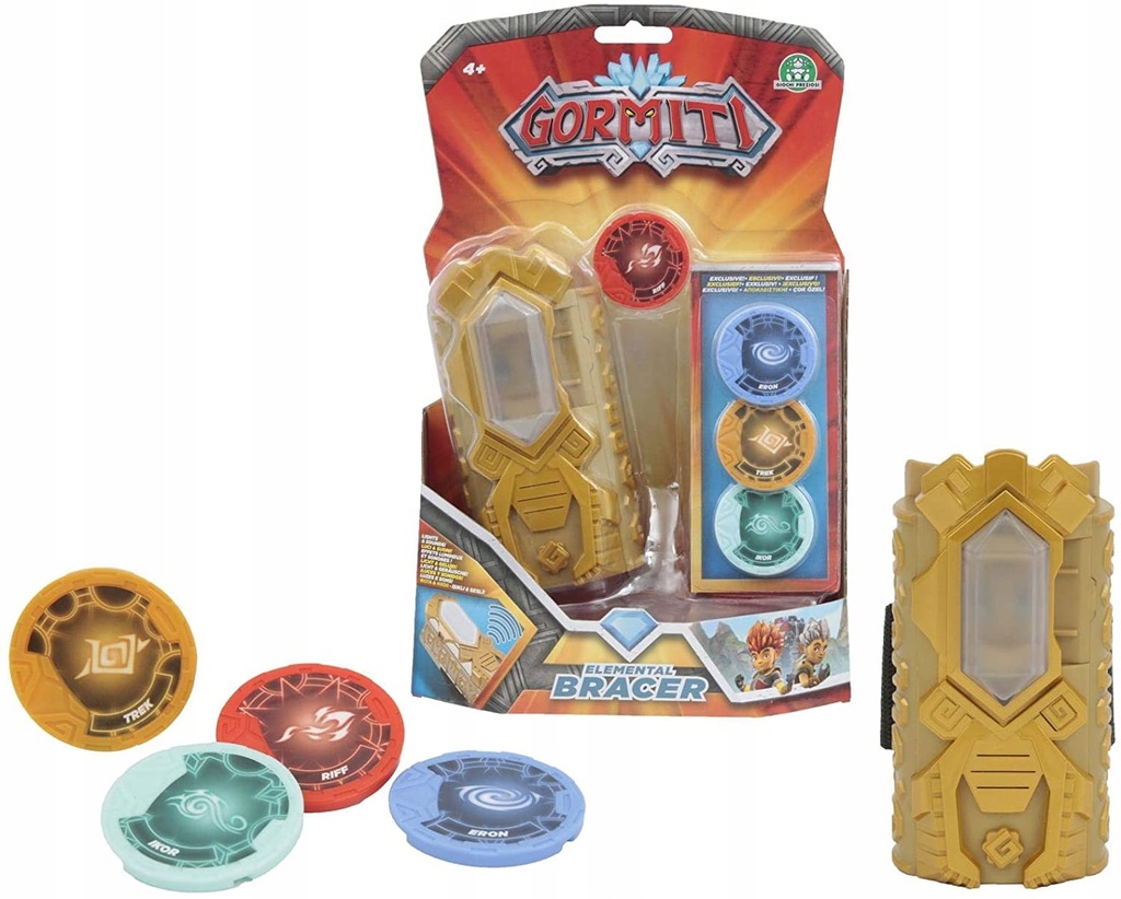 Gormiti Element Bracer Zestaw Karwasz Żywiołów - 11837313532 ...