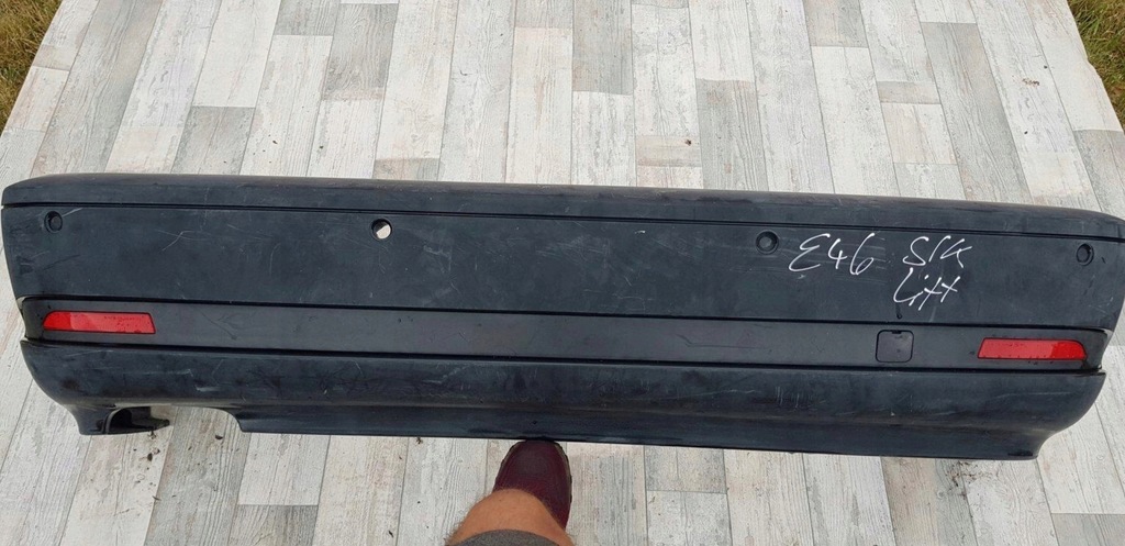 ZDERZAK TYŁ TYLNY BMW E46 COUPE CABRIO LIFT - 8609527384 - oficjalne archiwum Allegro