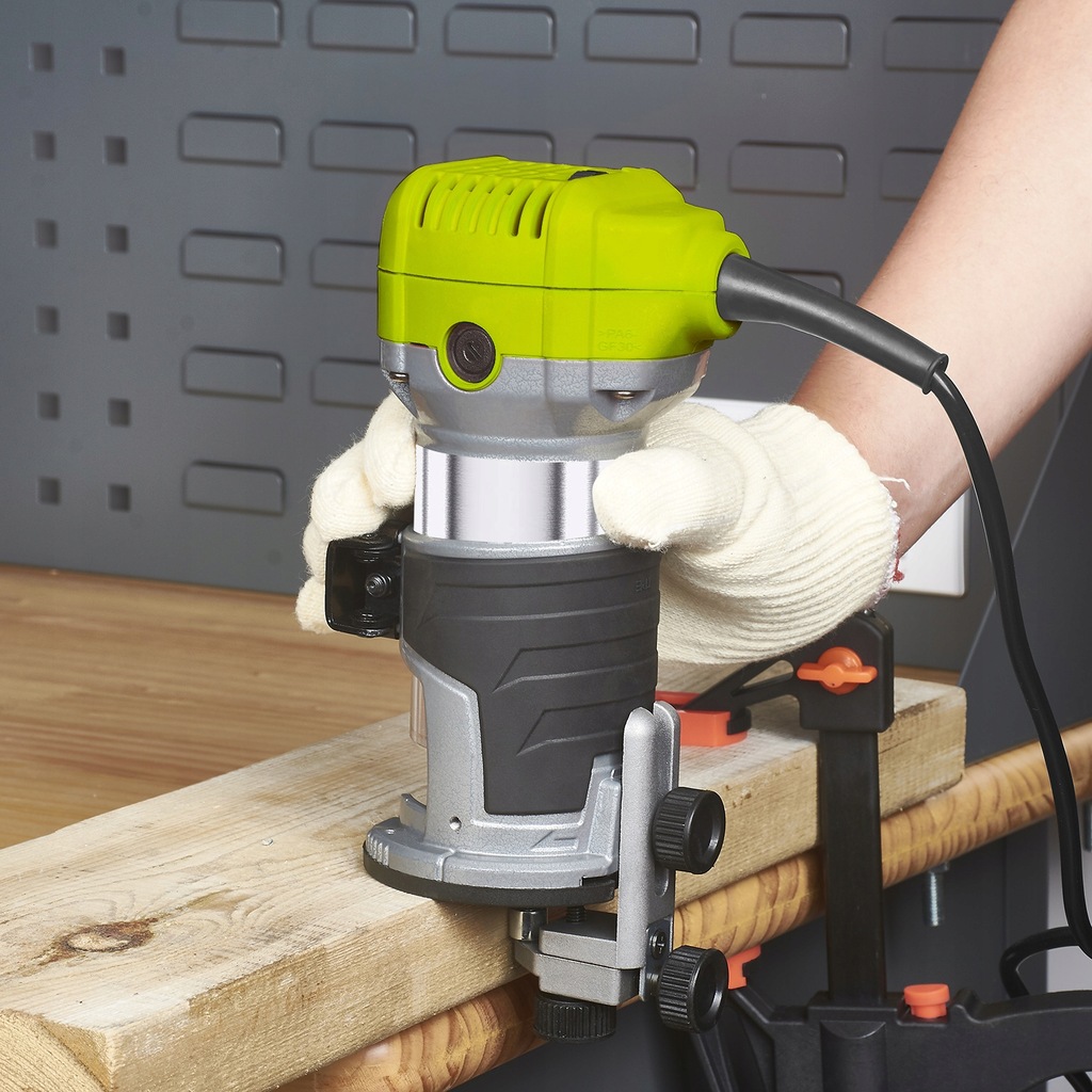 FREZARKA TRYMER DO DREWNA ELEKTRYCZNA RĘCZNA 710W - 11673296713 ...