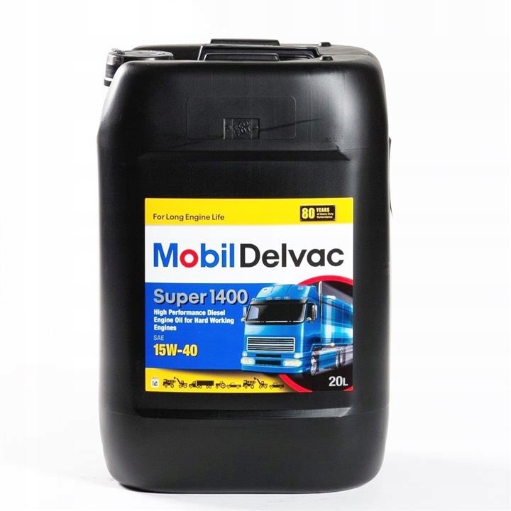 Olej silnikowy Mobil Delvac Super 1400E 15W-40, 20 l - 14399566307 ...