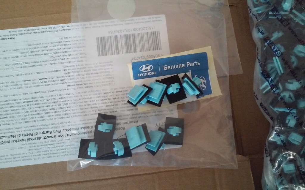 spinka kołek HYUNDAI tucson ORGINALNY 87756-D3000 - 11146534988 ...