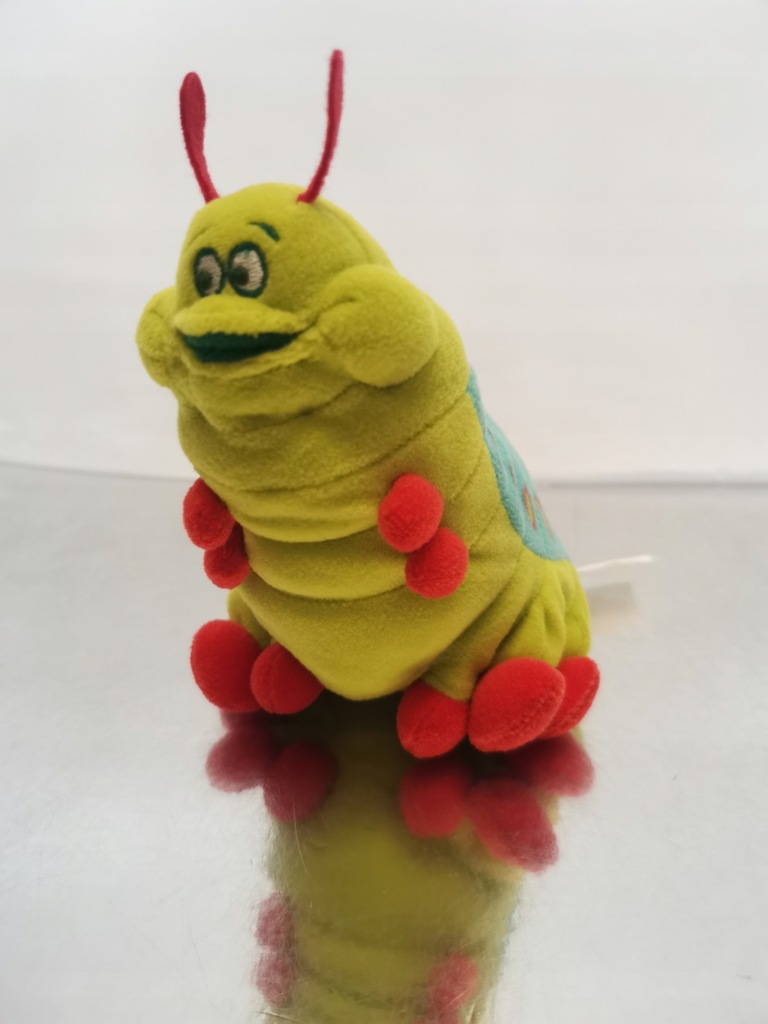 Gąsiennica Heimlich maskotka dawno temu w trawie - 12104395223 - oficjalne archiwum Allegro