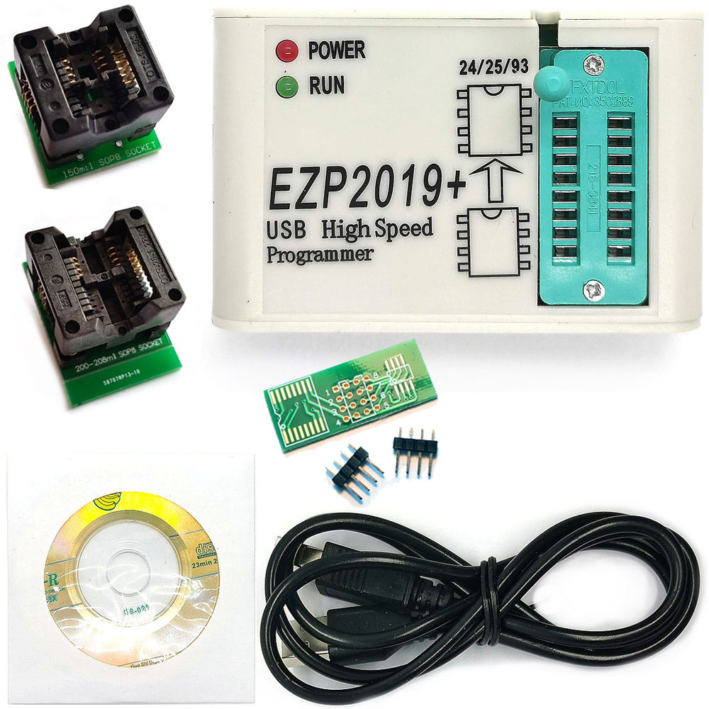 Programator Bios EPROM EZP2019 + przejściówki DIP - 13809775813 - oficjalne archiwum Allegro