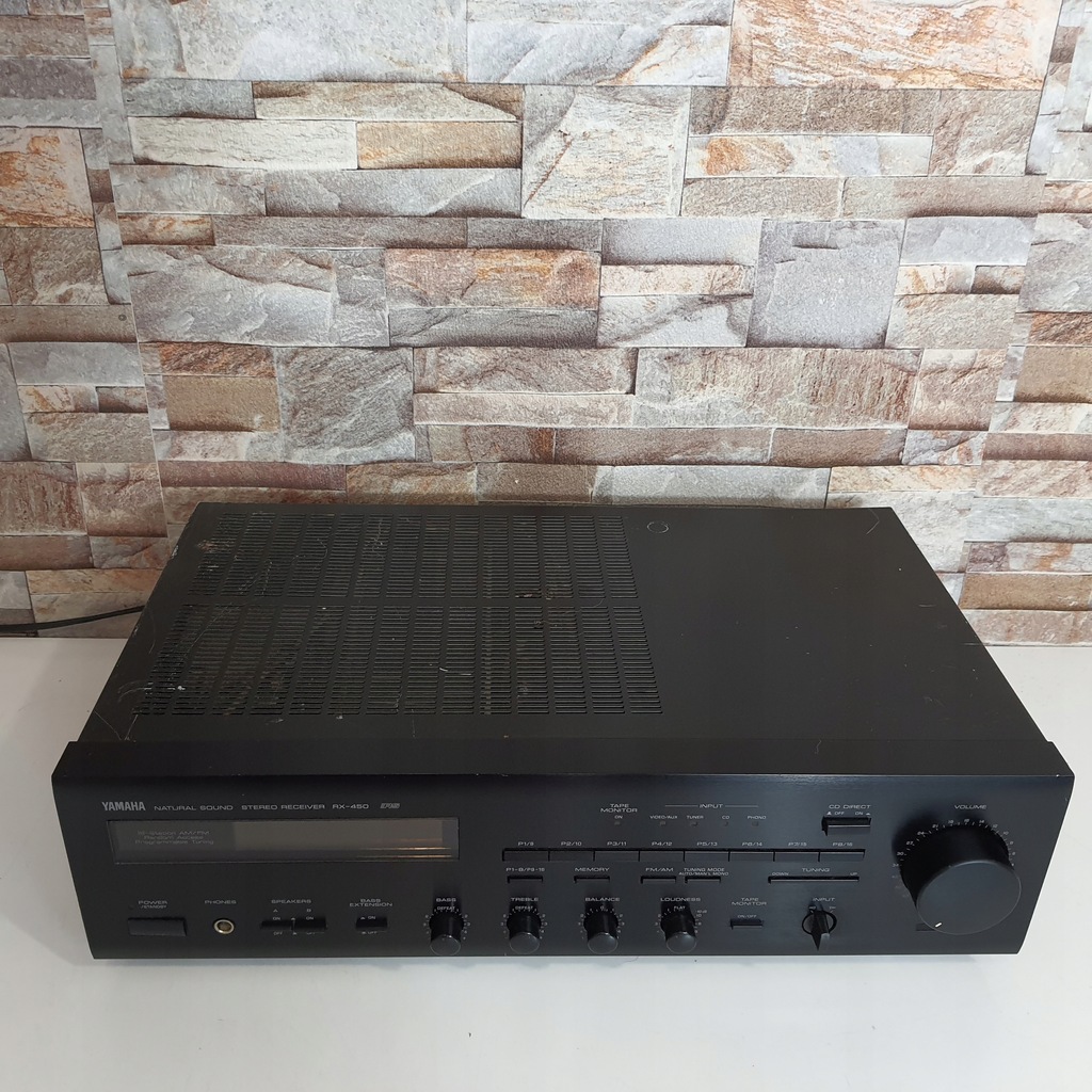Amplituner Yamaha RX-450 2.0 czarny GWARANCJA !! - 12170960083 ...