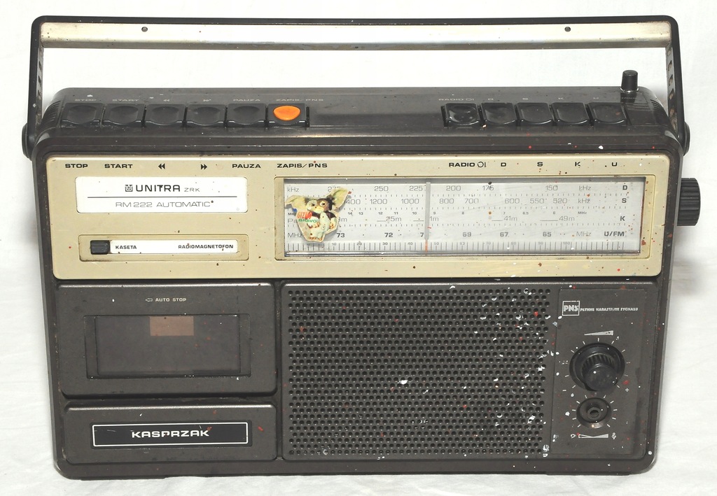 RADIOMAGNETOFON UNITRA ZRK RM 222 !!! - 14797233699 - oficjalne ...