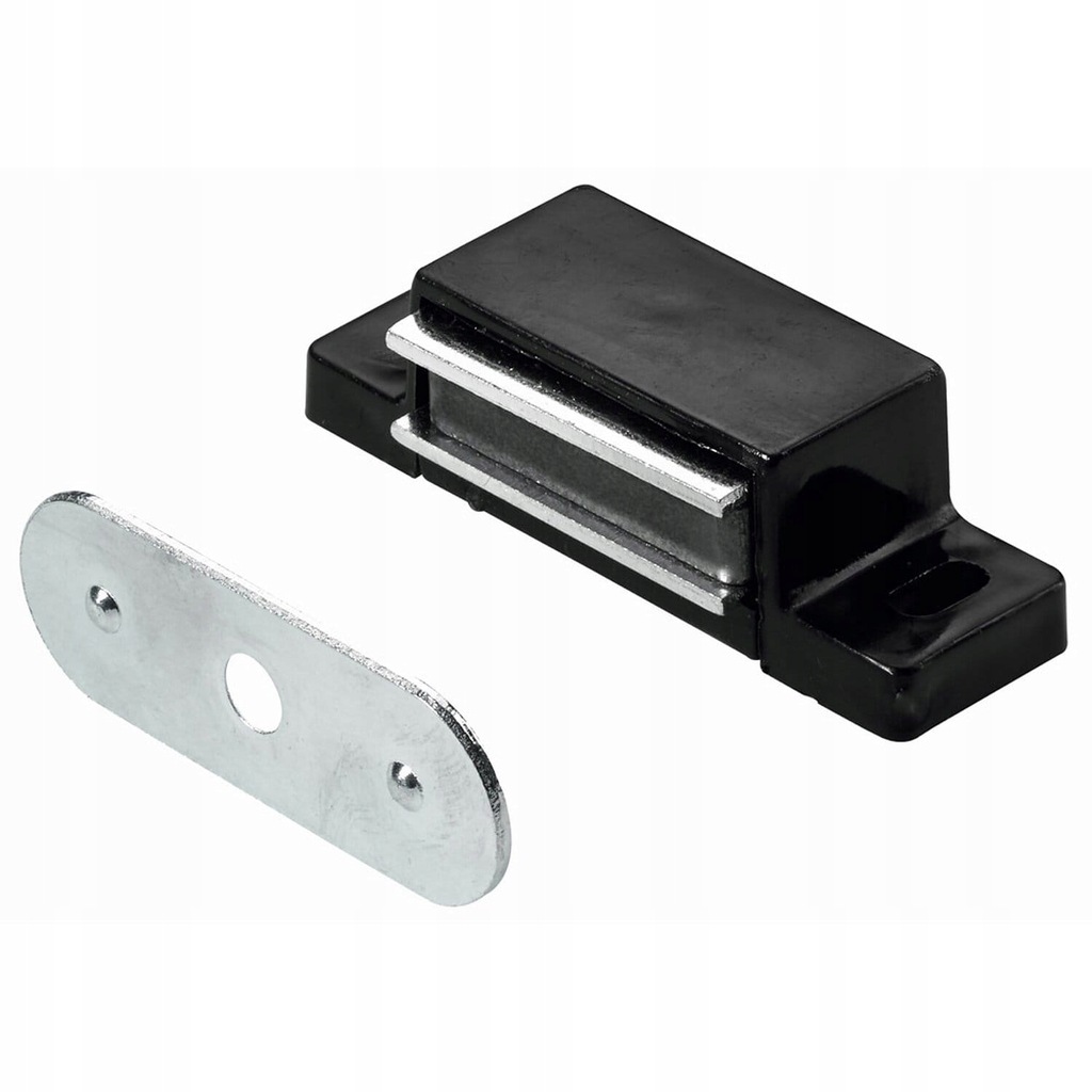 Hettich Zaczep magnetyczny czarny 4kg 4 szt - 12538588722 - oficjalne archiwum Allegro